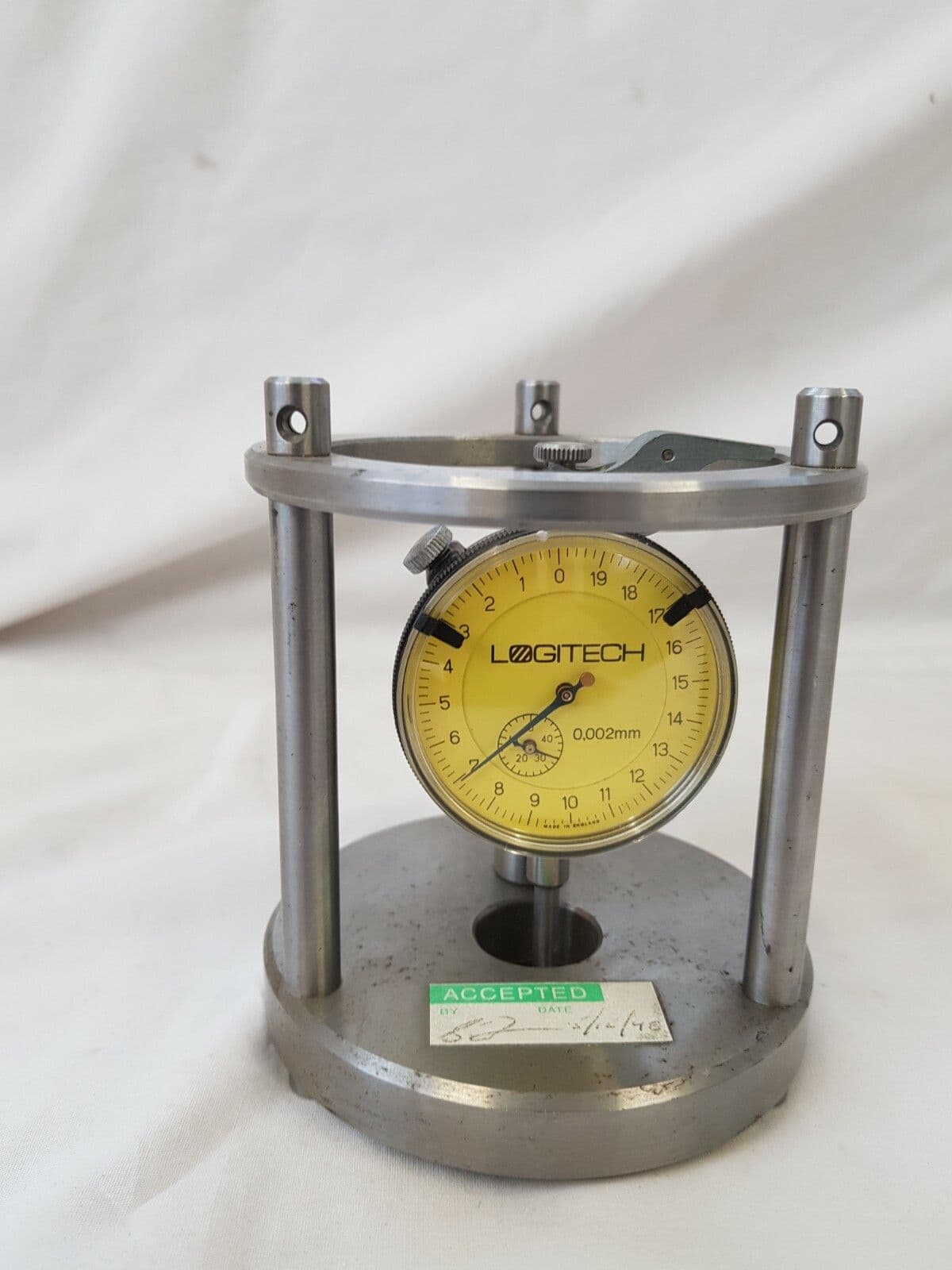 Logitech 1SDG1 Flat Polishing Fixture with Dial Gauge GR7C