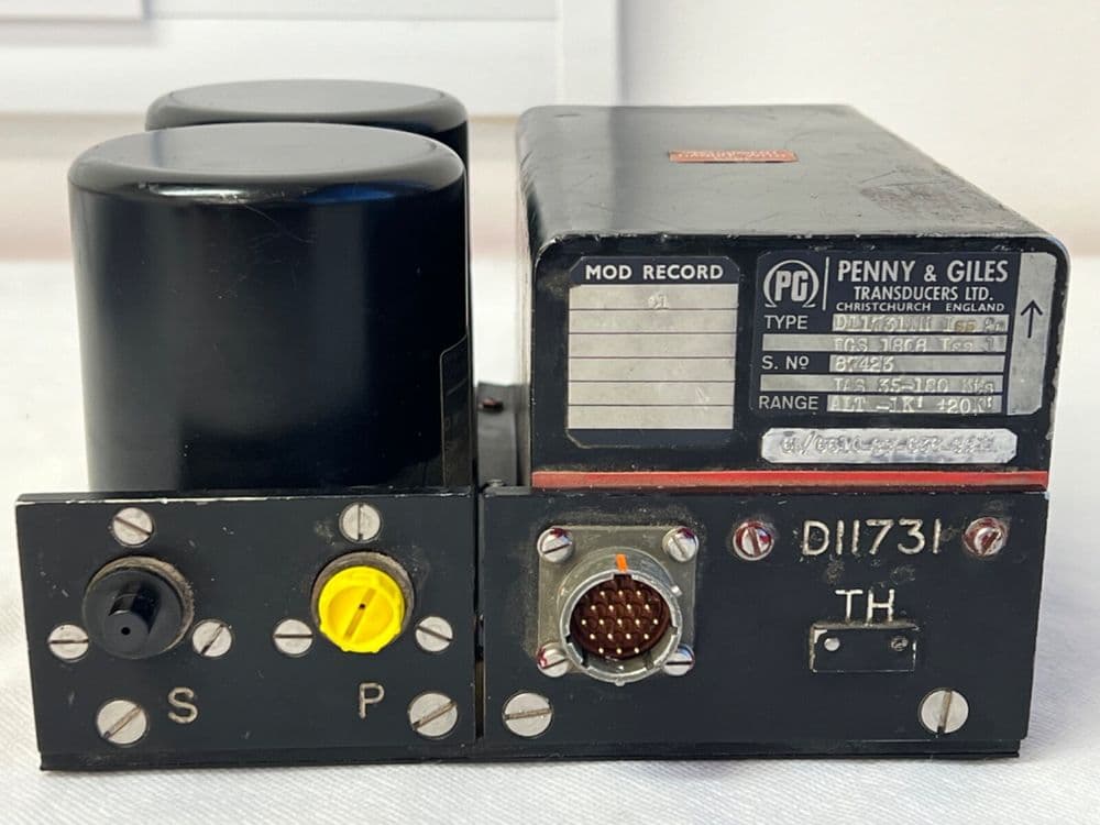 Lynx AH7 Helicopter Air Data Unit From XZ606 Part No D11731TH D5E
