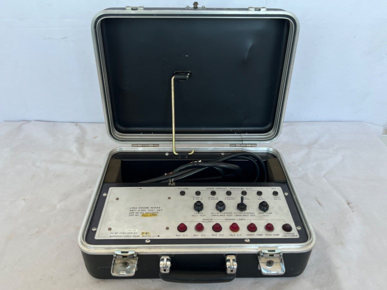 Lynx Helicopter Engine Intake Anti-Icing Test Set 5G/6403603 PL53