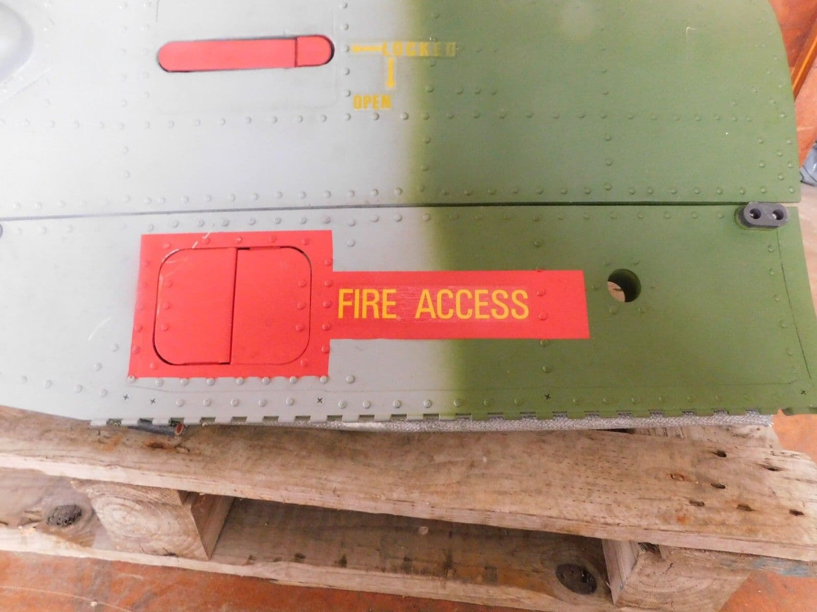 Lynx Helicopter Port Engine Bay Door PL48
