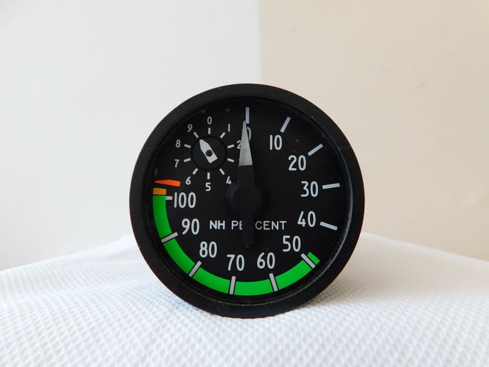 Lynx Helicopter Tachometer Indicator Part No 64520-722-3 1R8B