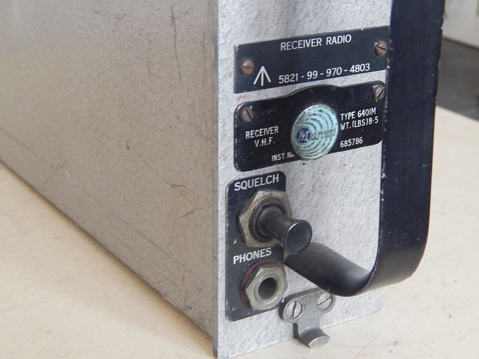 Marconi VHF Navigation Receiver Used In BBMF Dakota C3 Aircraft ZA947 1R8E