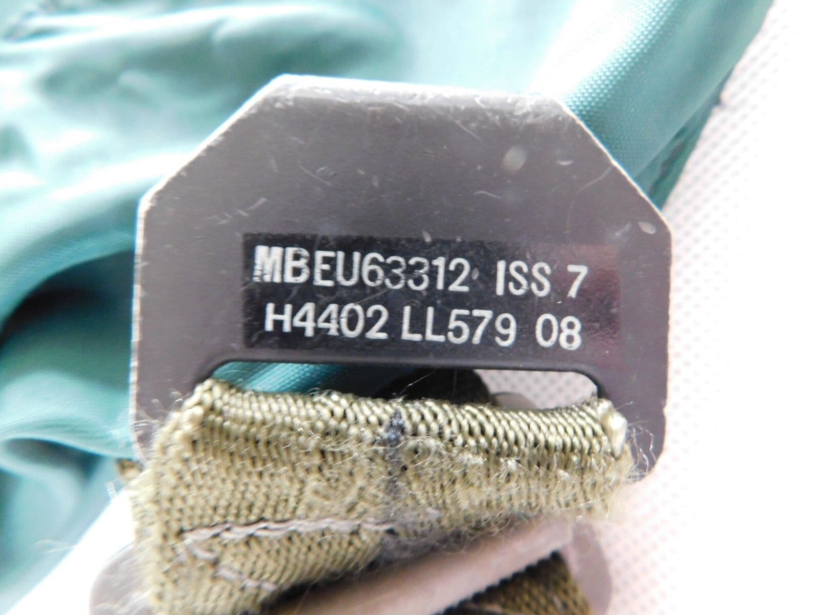 Martin Baker Hawk T2 Ejection Seat Apron Restraint Assembly From ZK017 D6B