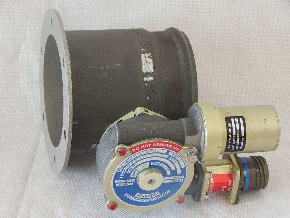 Merlin Helicopter Shut Off Valve Type FR-HITEMP with Actuator 1R10A