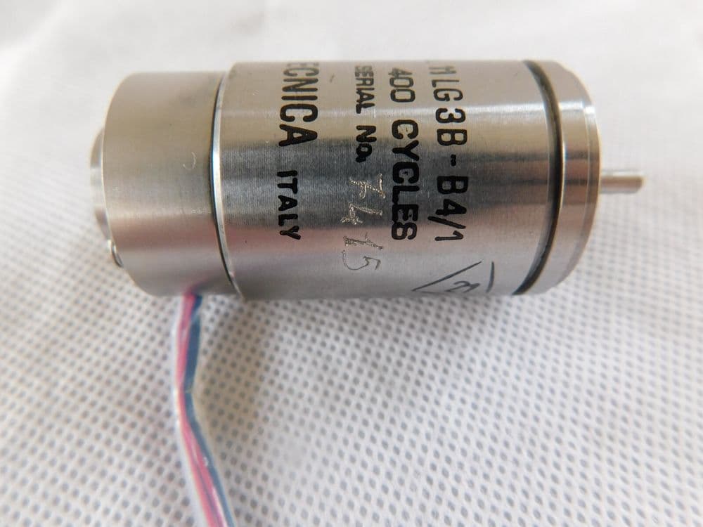 Microtecnica Aircraft Synchro Pick Off Rotary Transducer 25V 400 Cycles D6B