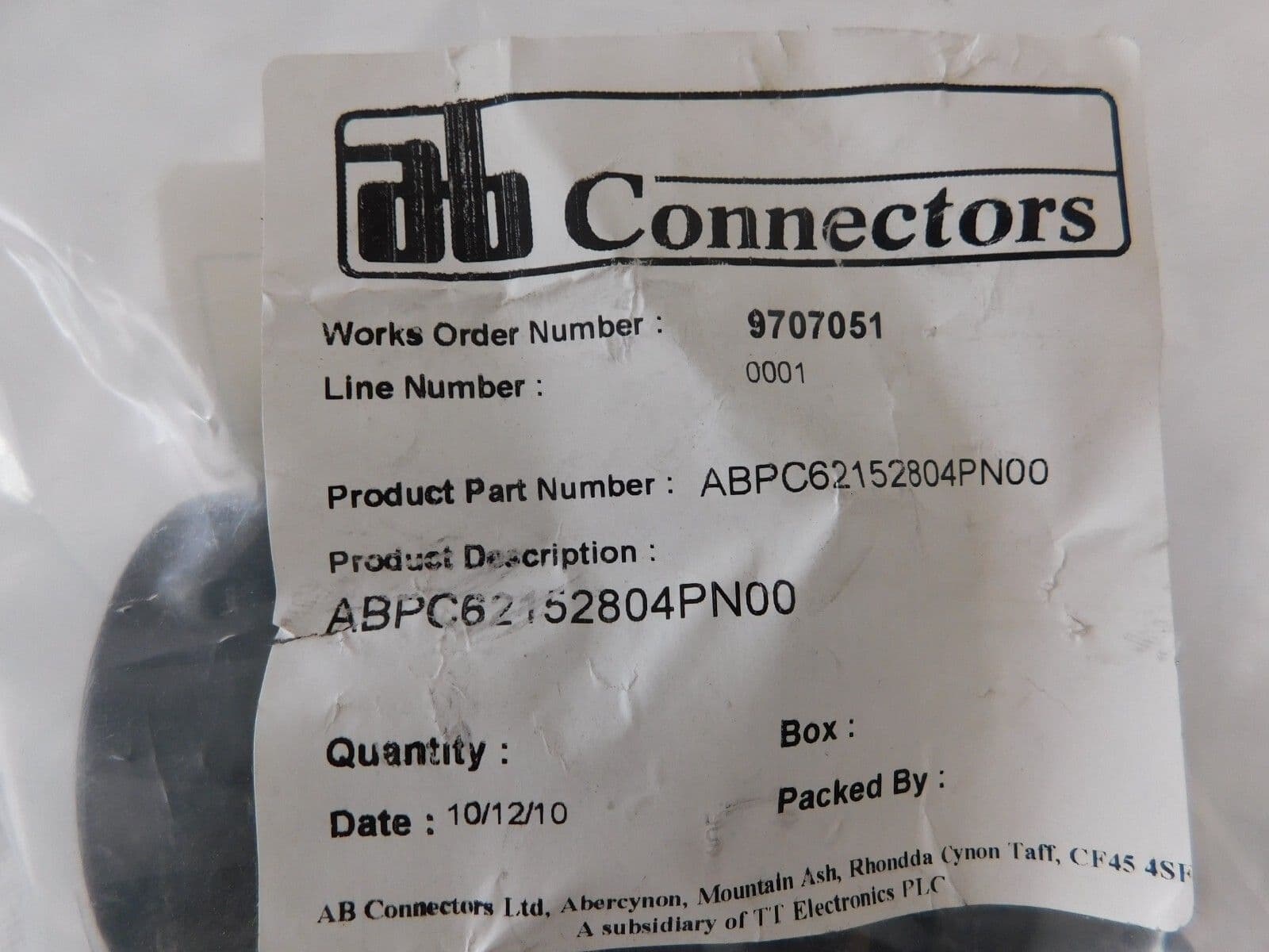 Military Army Generator AB Connector s Free Pin Connector New in Bag D5B