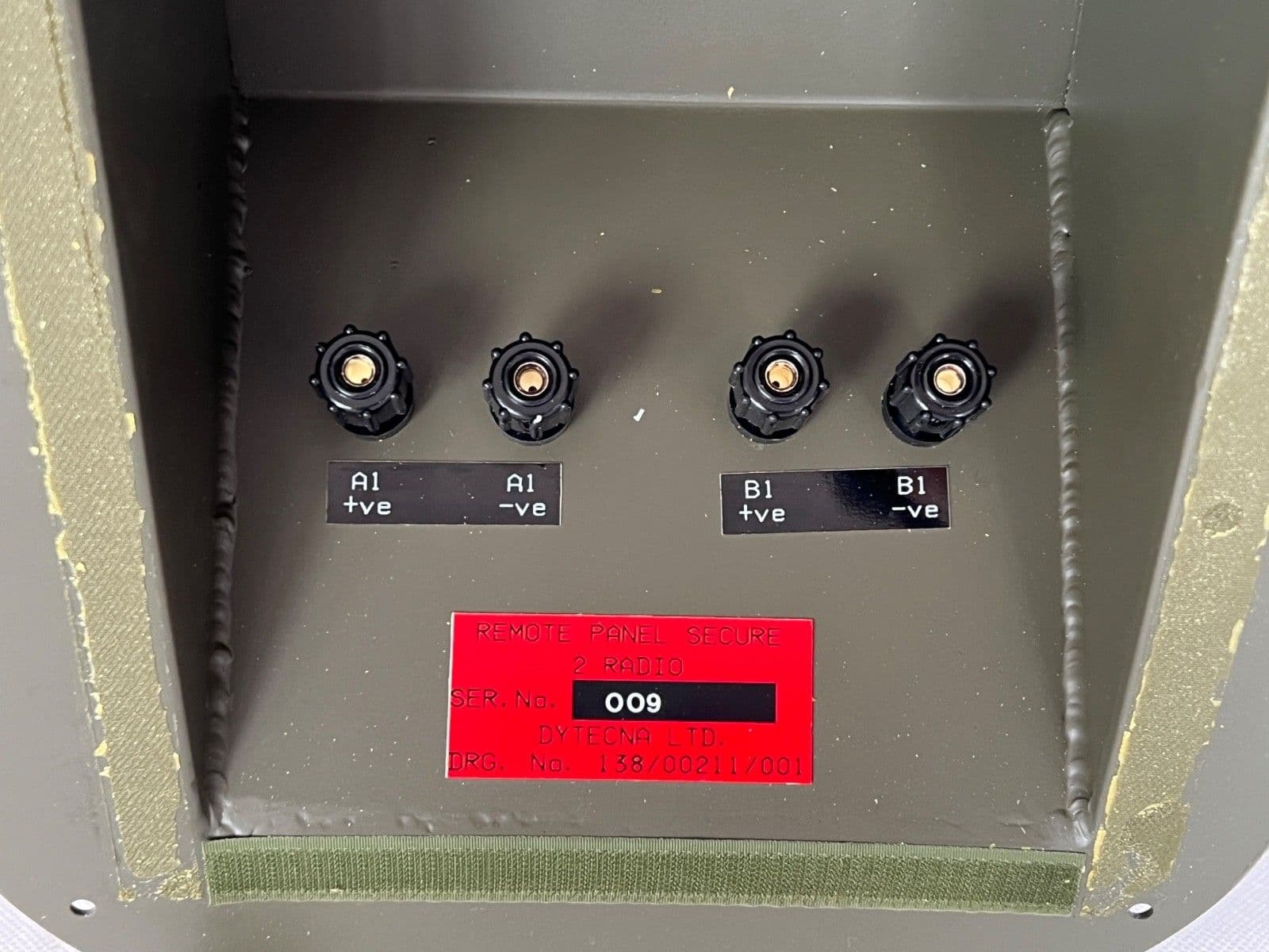 Military Army Vehicle Radio Cabin Remote Interface Panel PL54