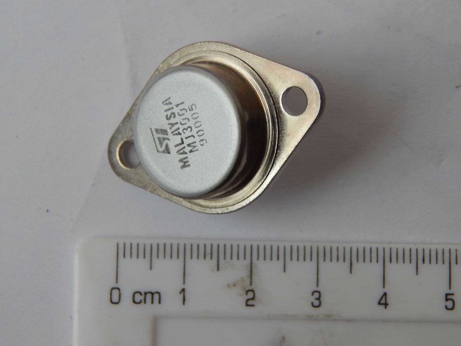 MJ3001 ST Silicon Transistor NPN 150W 80V 10A TO-3 3R1E EC50