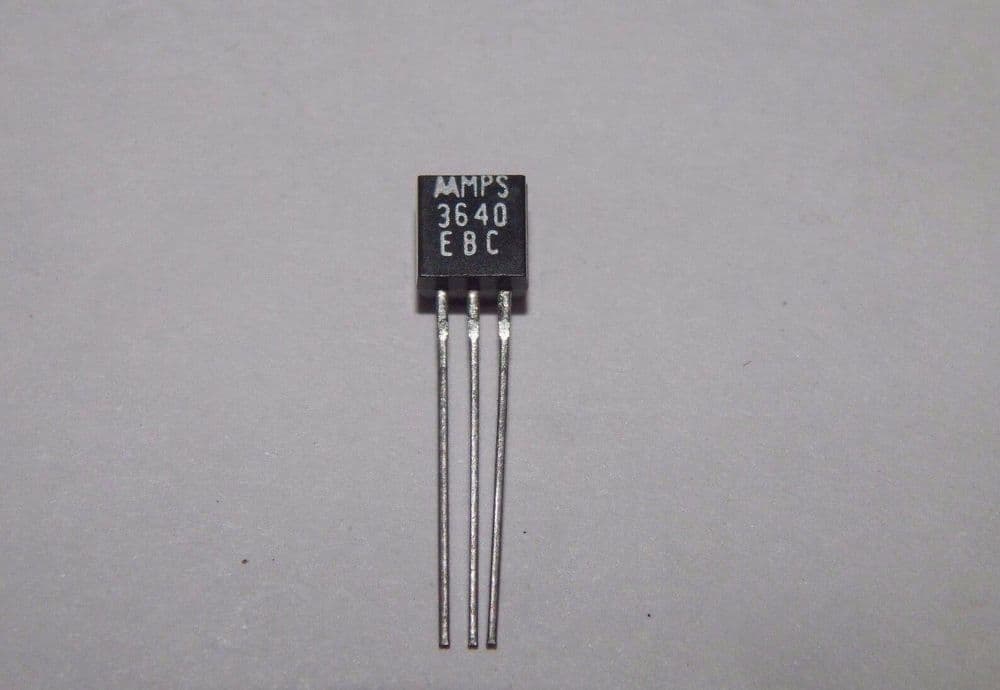 Motorola Bipolar Silicon Transistor MPS3640 12V 0 08A PNP TO-92 3R1E EC59