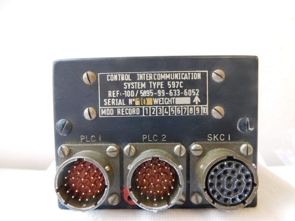 Nimrod Aircraft Control Inter Communication System Type 597C 1R2B