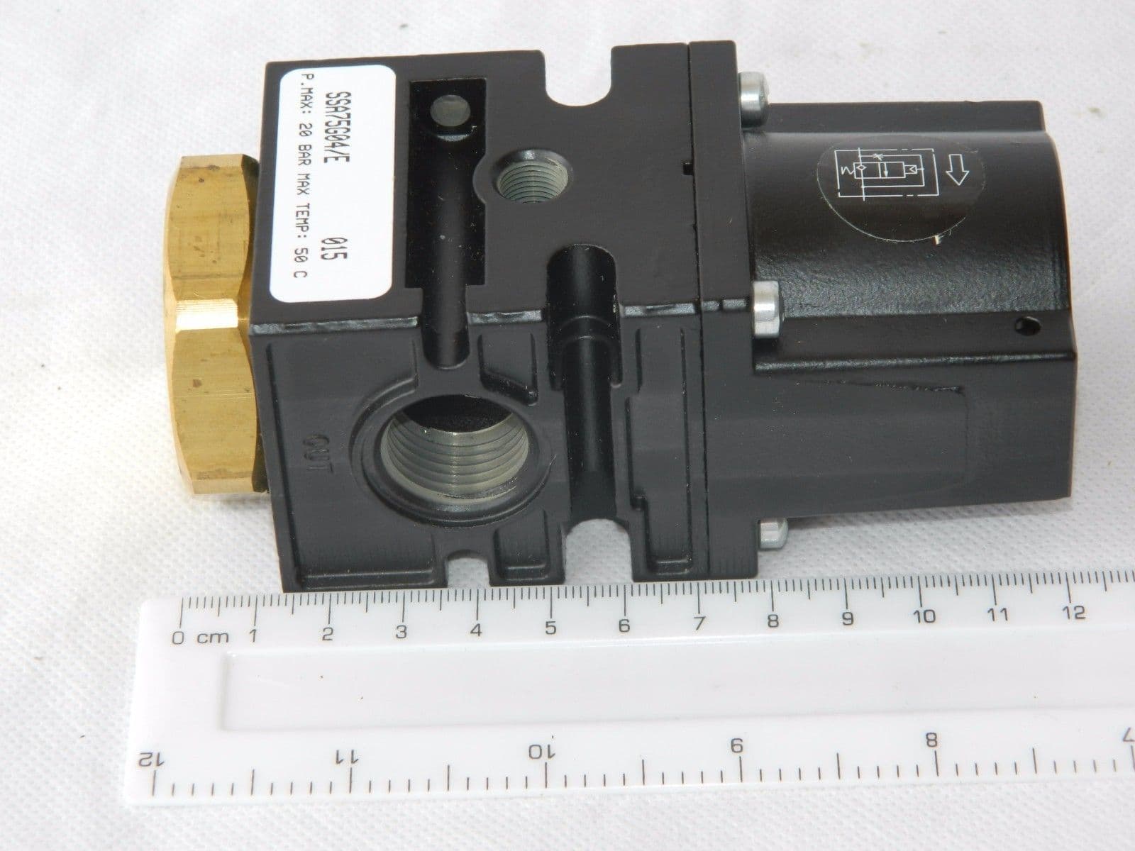 Parker Watts Pneumatic Soft Start Valve SSA75-04 P Max 20 Bar Max 1R11B