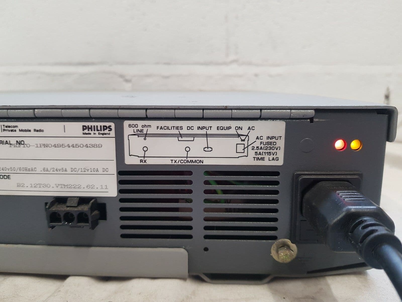Philips Telecom PRF10 UHF Radio Base Station GR6B