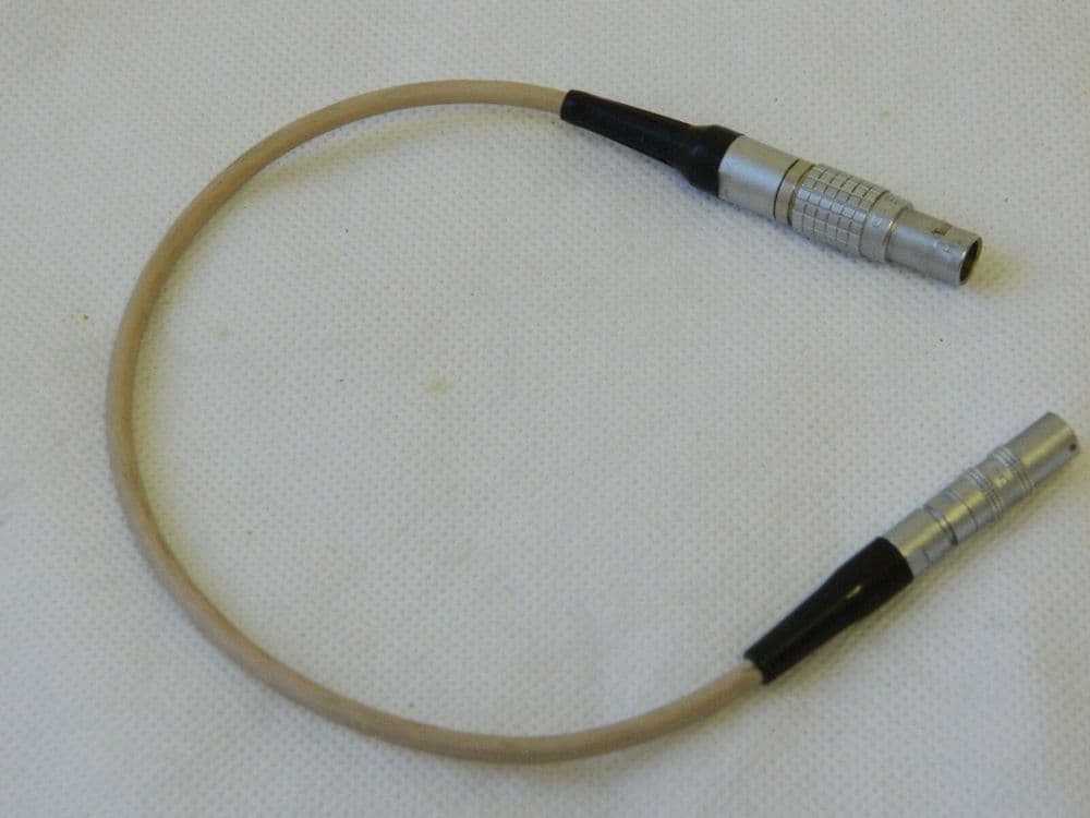 Racal Cougar Covert Radio 5-Pin Male To 3-Pin Female Cable Short CL13B