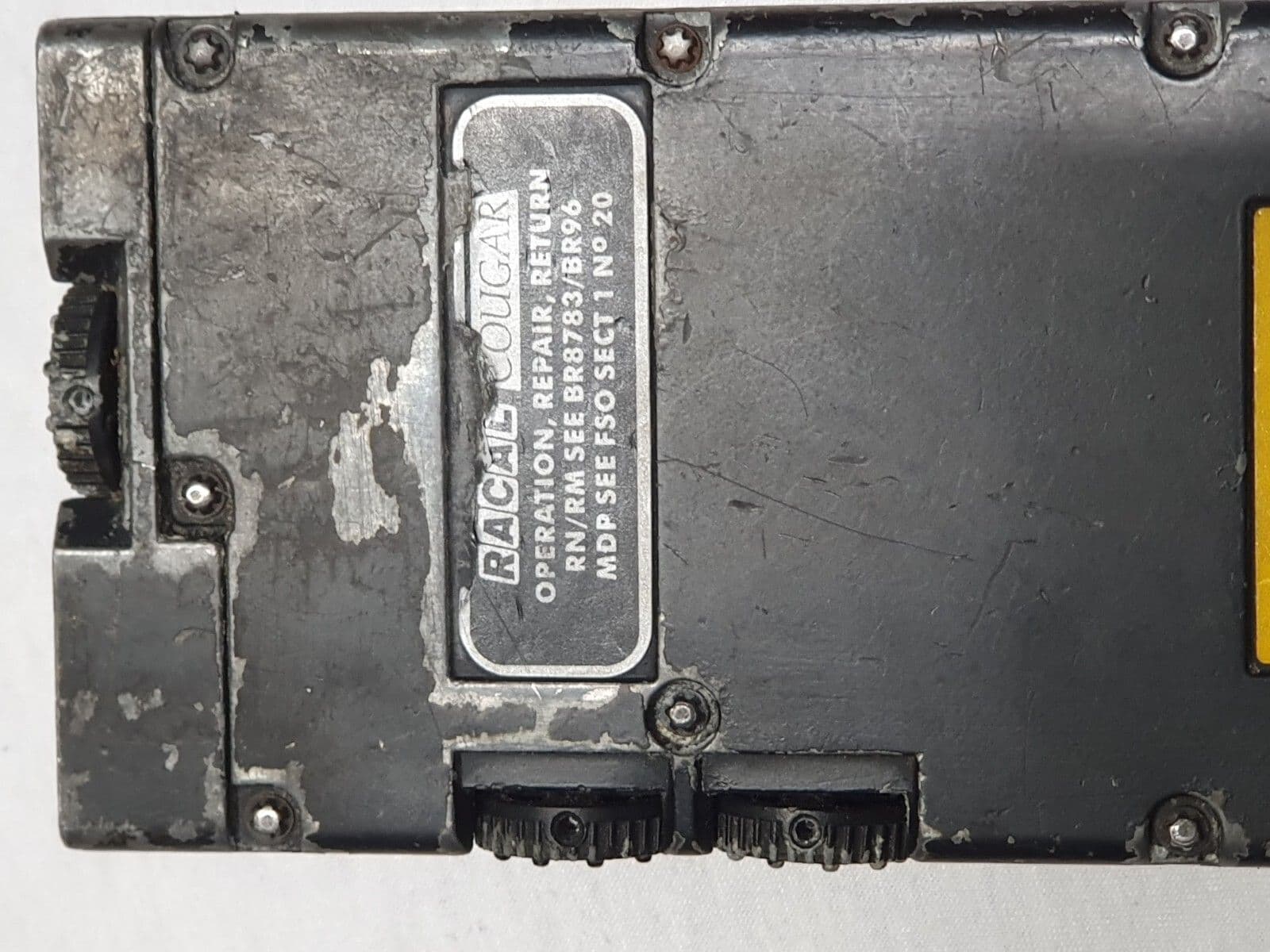 Racal Cougar PRM4515N Radio VHF Low Band Serial No 29381