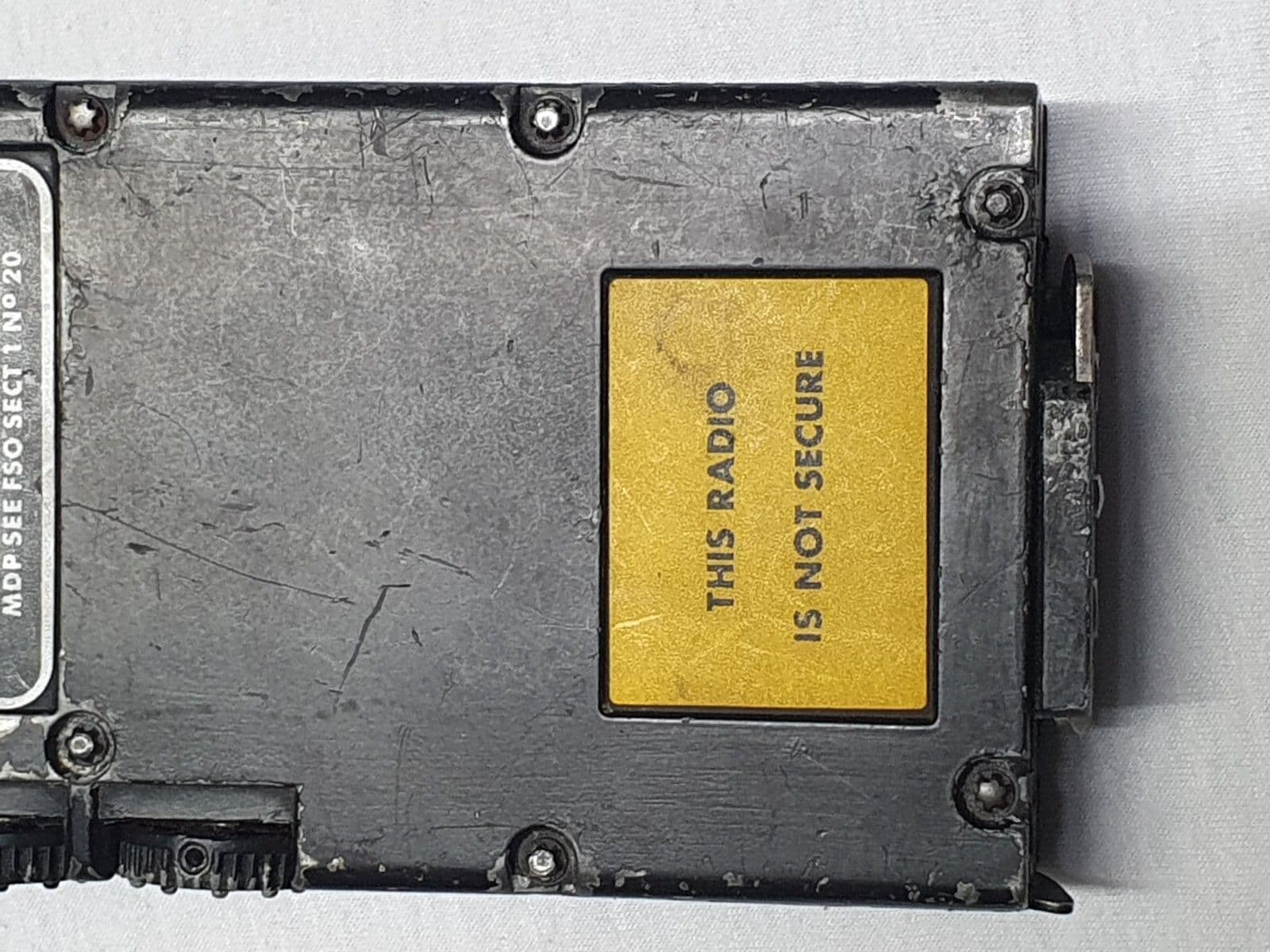 Racal Cougar PRM4515N Radio VHF Low Band Serial No 29381