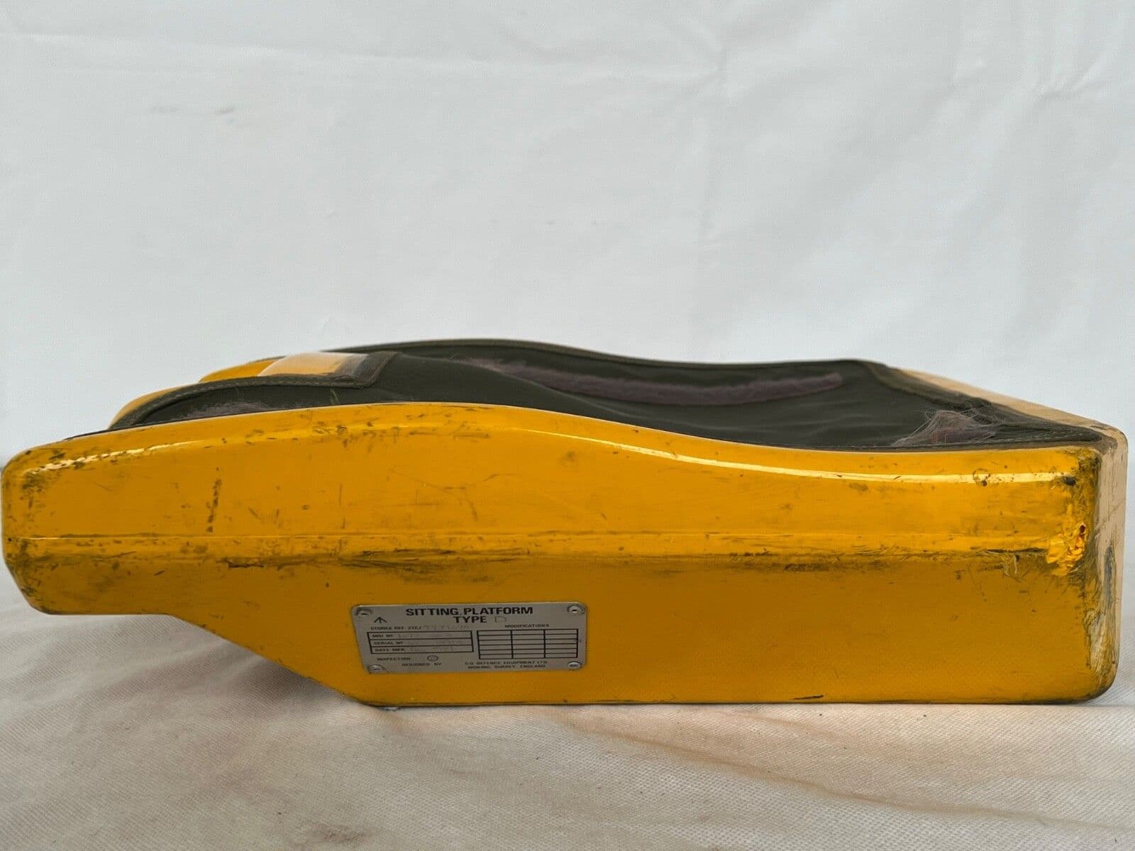 RAF Aircraft PSP Seat Type D Ref No 27C/9771095 1R13C