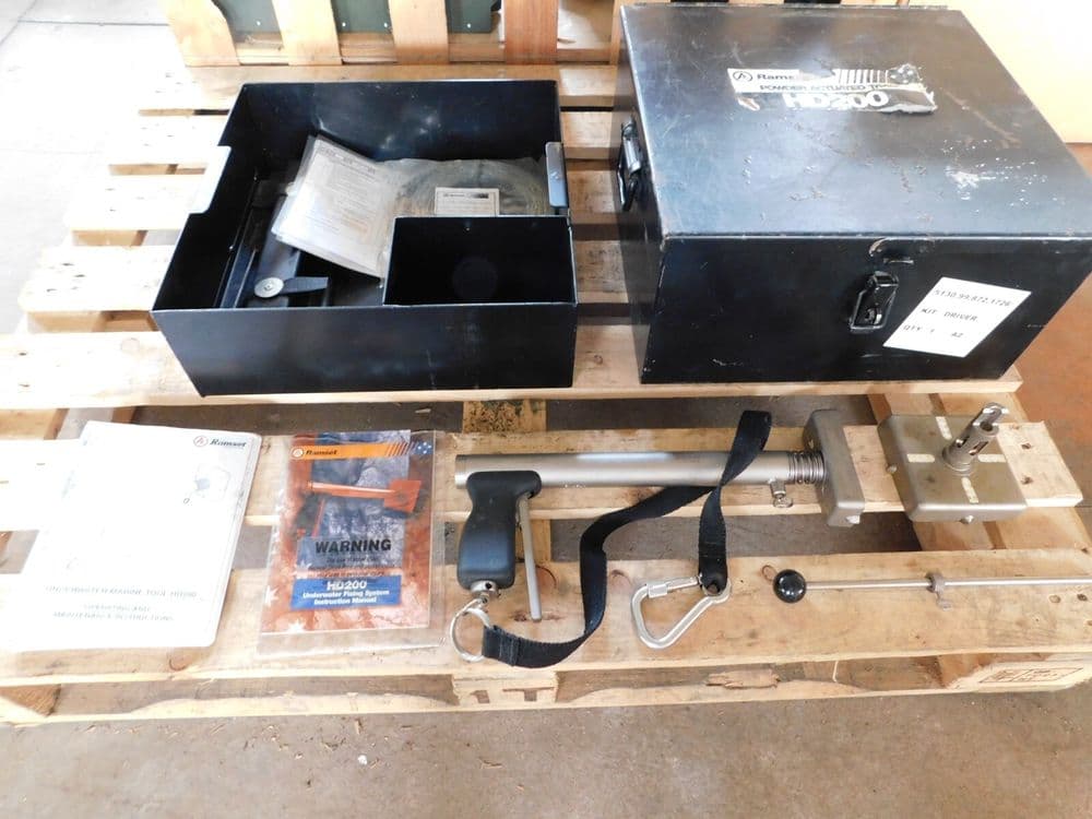 Ramset HD200 Underwater Nail Gun Marine Tool Kit Driver PL58