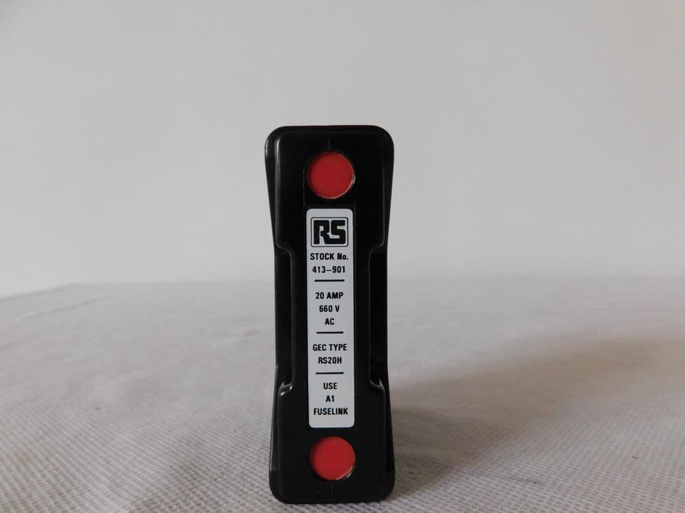 Red Spot 20 Amp Fuse Holder For A1 Fuse Part No RS20H D5B