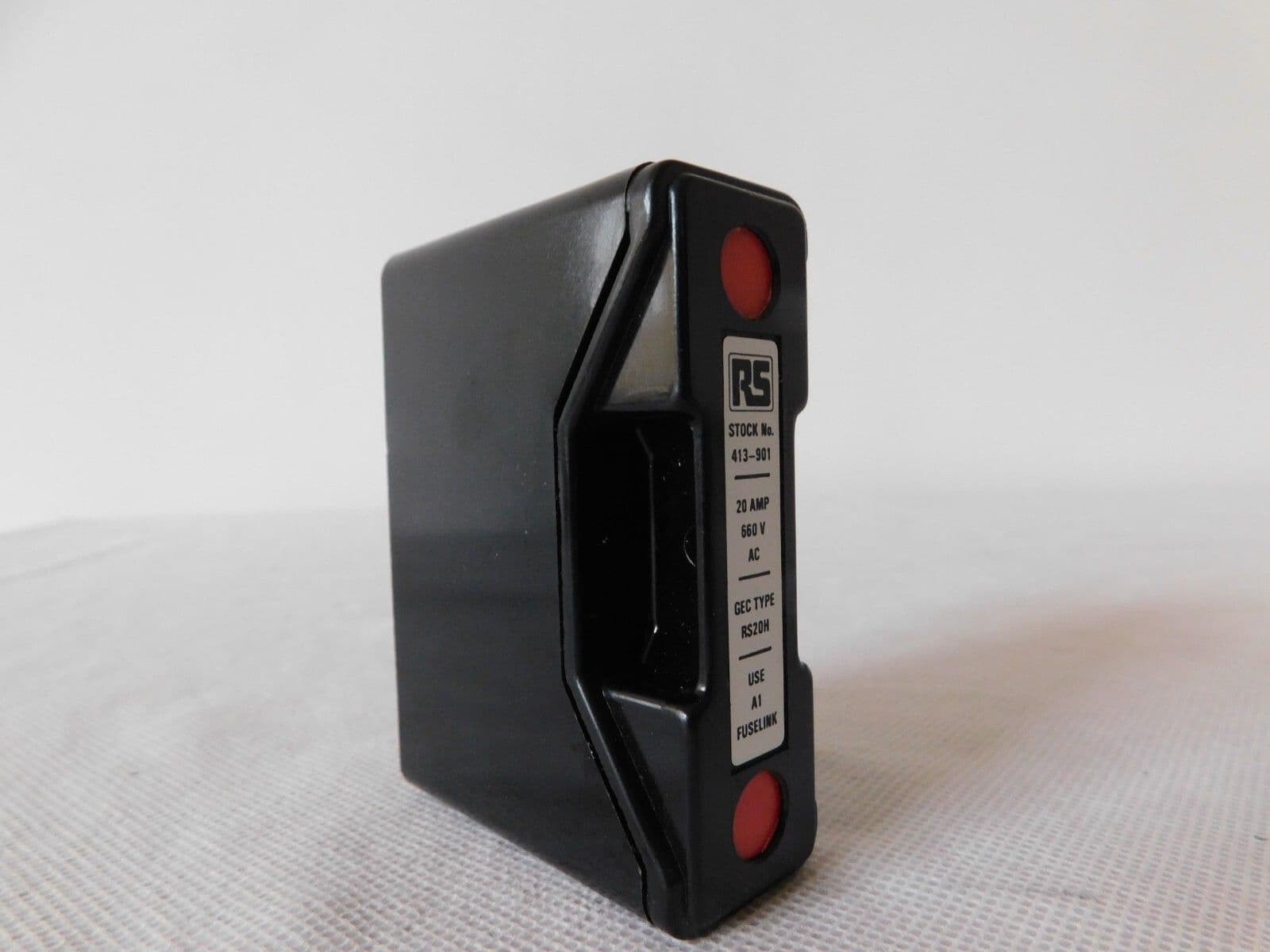Red Spot 20 Amp Fuse Holder For A1 Fuse Part No RS20H D5B