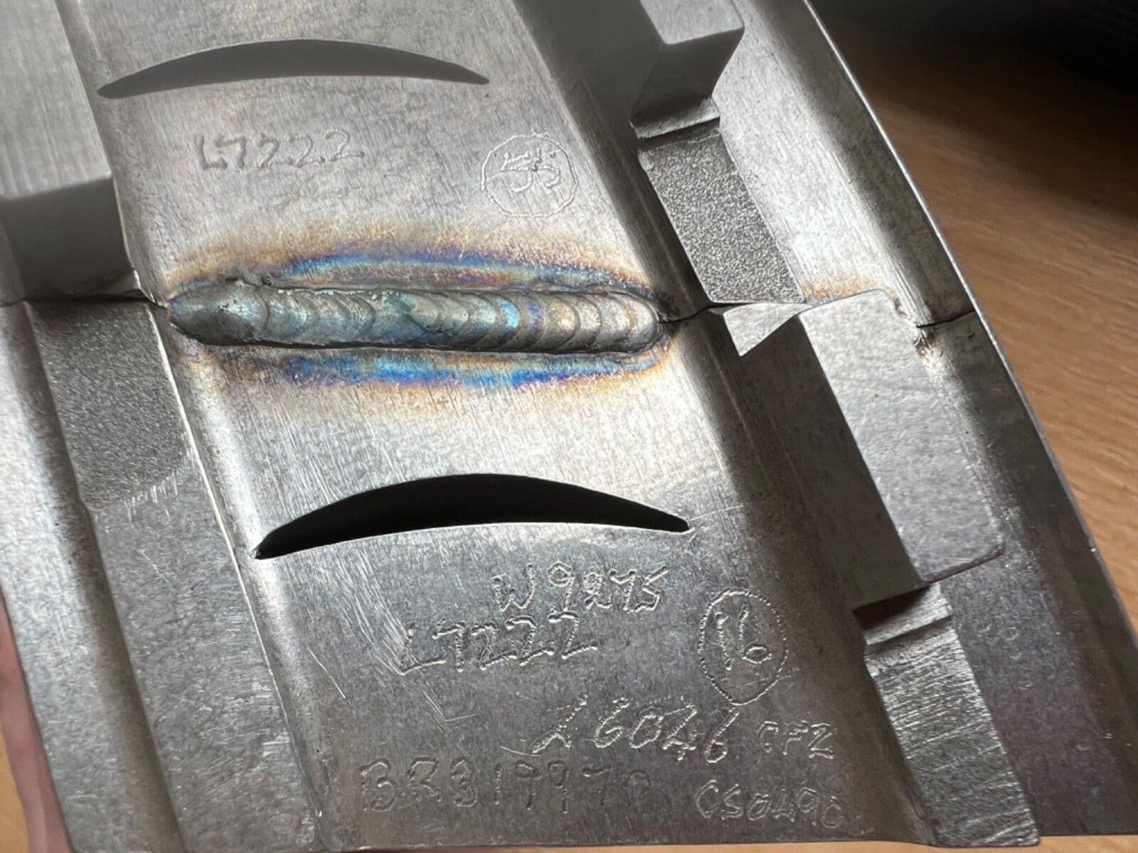 Rolls Royce Jet Engine Stator Blade BR3199Y 17 5 x 8 x 7cm PL53