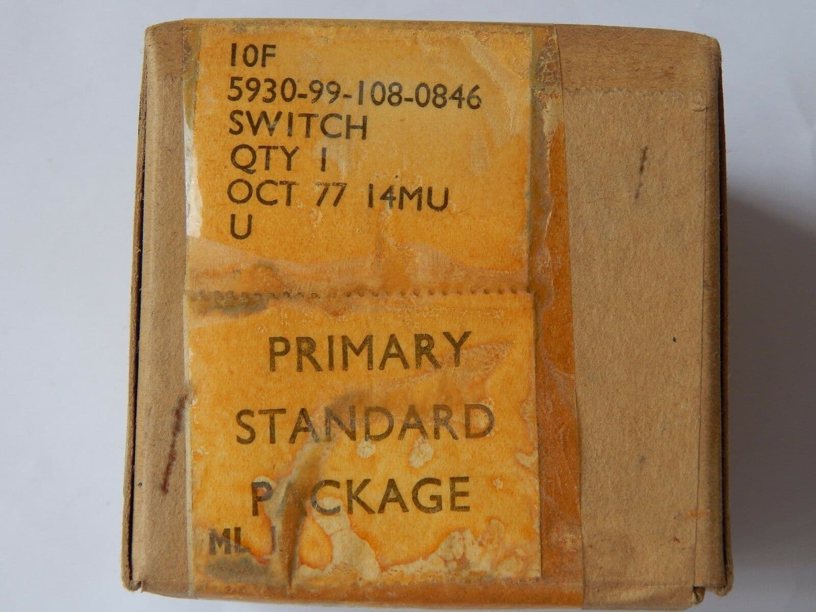 Rotary Switch Selector 4 Position 3 Pole Boxed 3R1D EC43