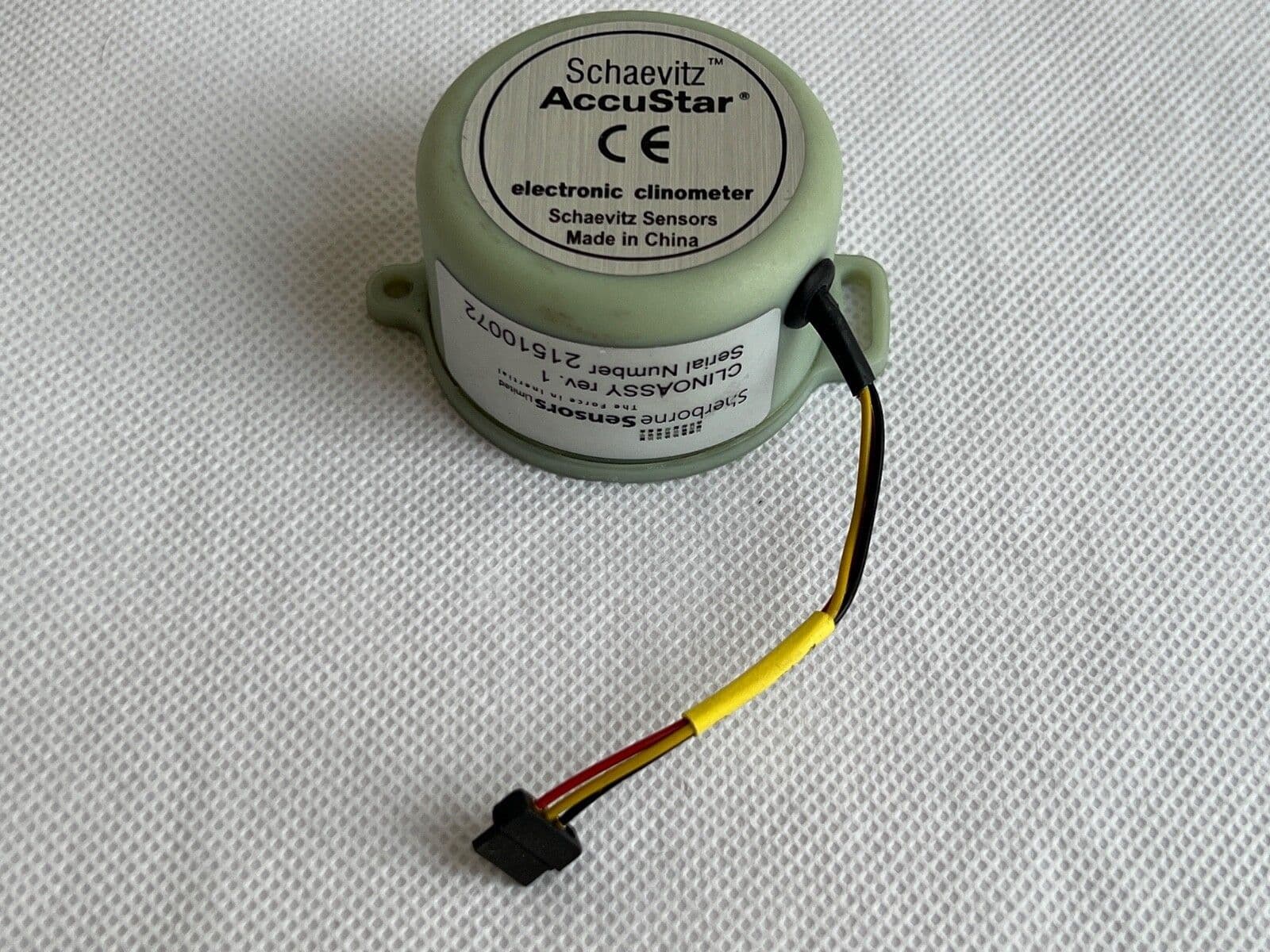 Schaevitz AccuStar Electronic Clinometer Sensor 02110102-000 D5C