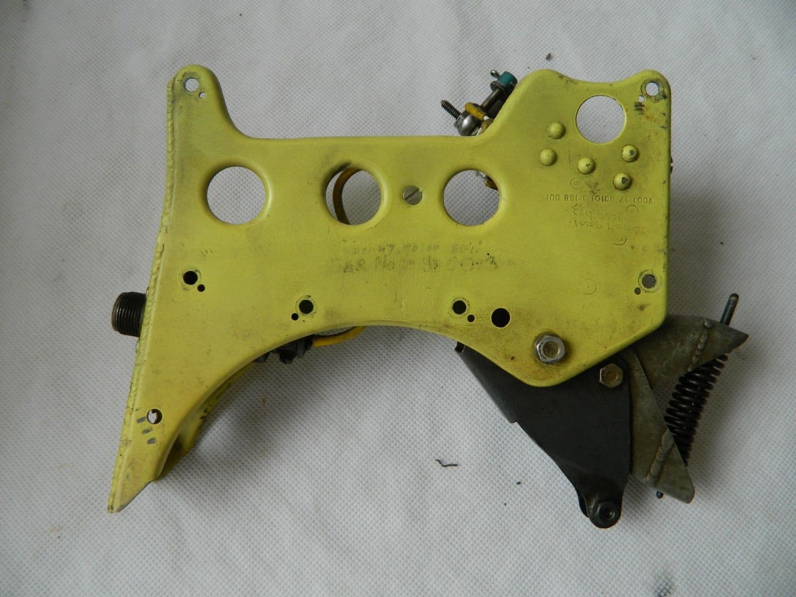 Sea King Helicopter Control Assy Lever Change Over Bracket From XV703 1R9C
