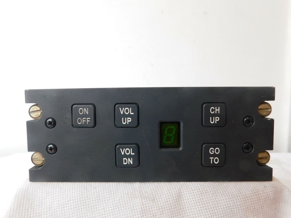 Sea King Helicopter Control Radio Set From XZ594 1R6C