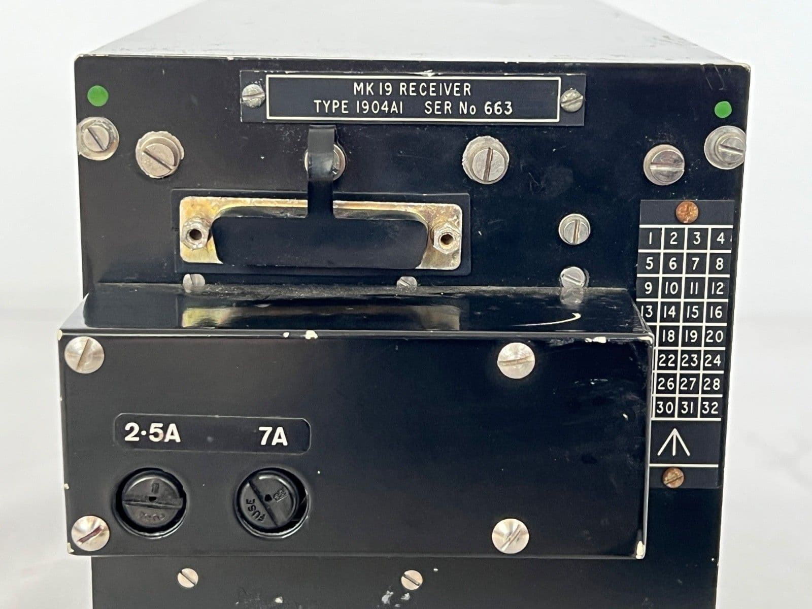 Sea King Helicopter Decca MK19 Receiver Radio From ZE369 PL53