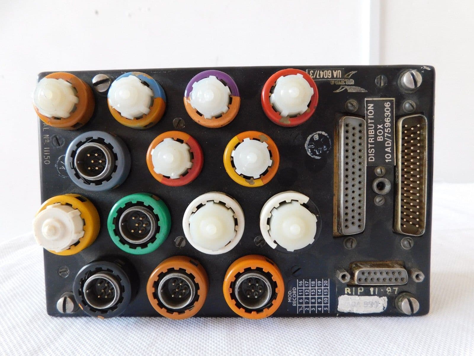 Sea King Helicopter Primary Distribution Box D4B