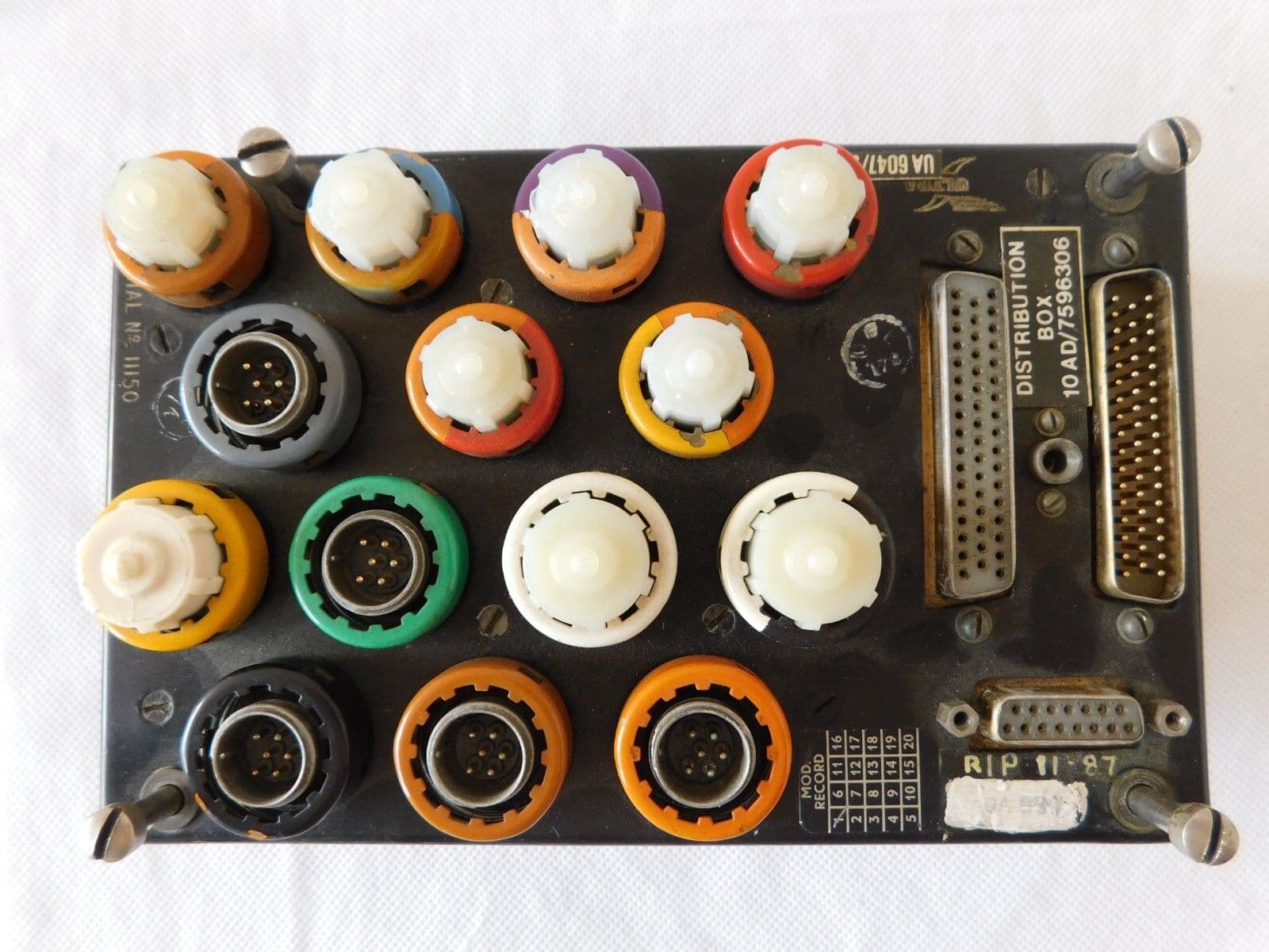 Sea King Helicopter Primary Distribution Box D4B