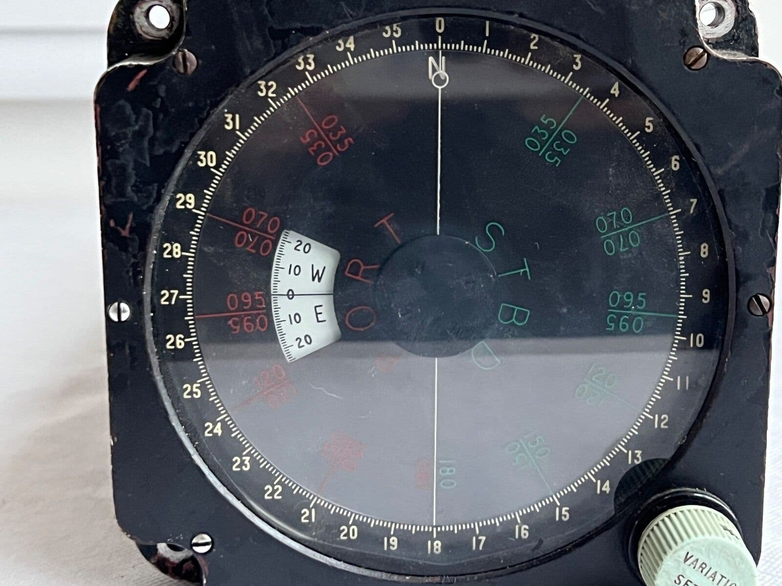 Sea King Helicopter Starboard and Port Compass Master Indicator Gyro D4E