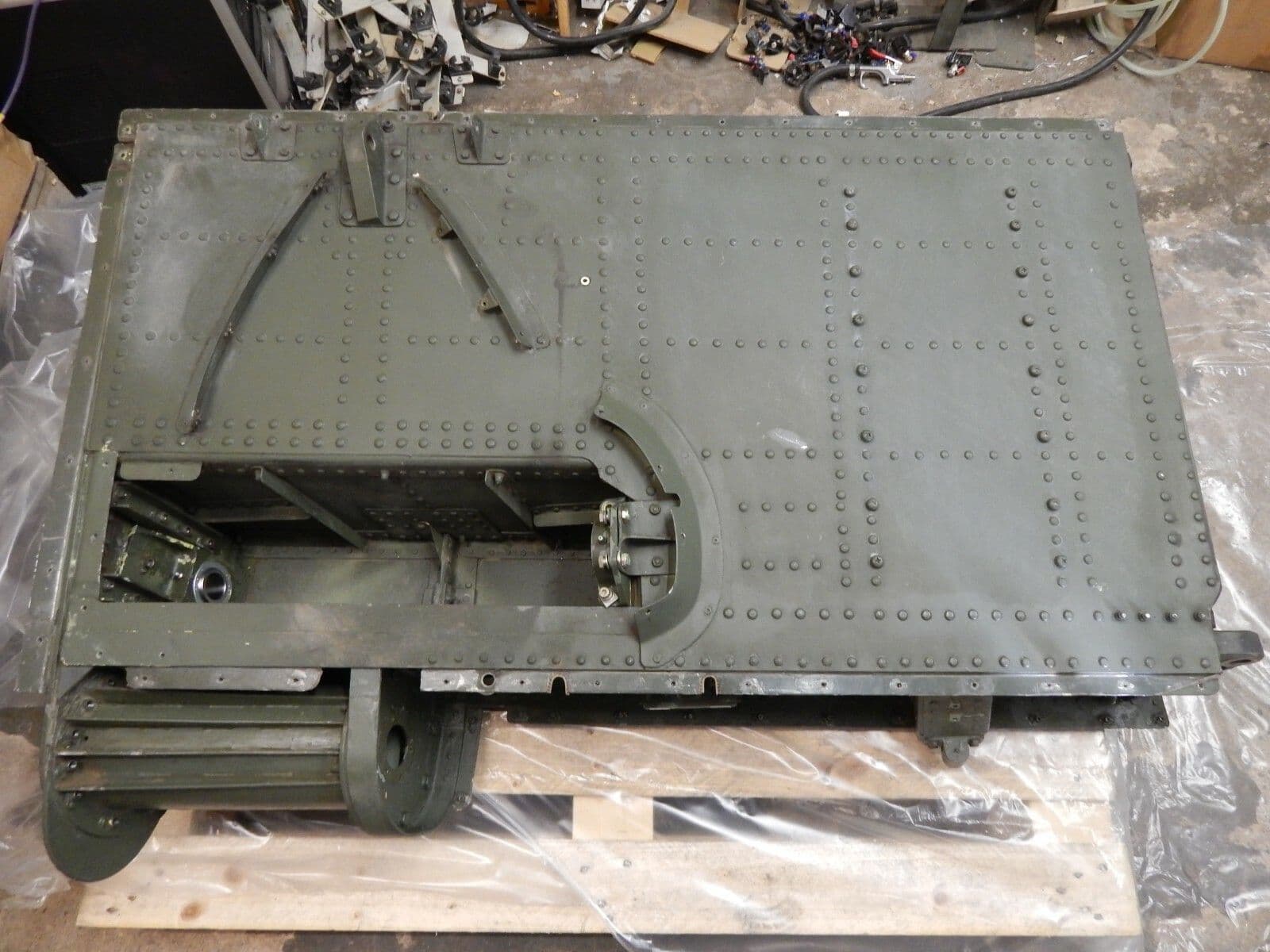 Sea King Helicopter Wing Structure Assembly DD