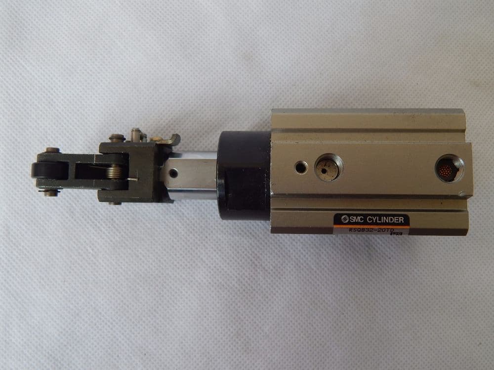 SMC Fixed Height Stopper Cylinder RSQB32-20TD 32mm Max Pres 1 0MPa 1R9C