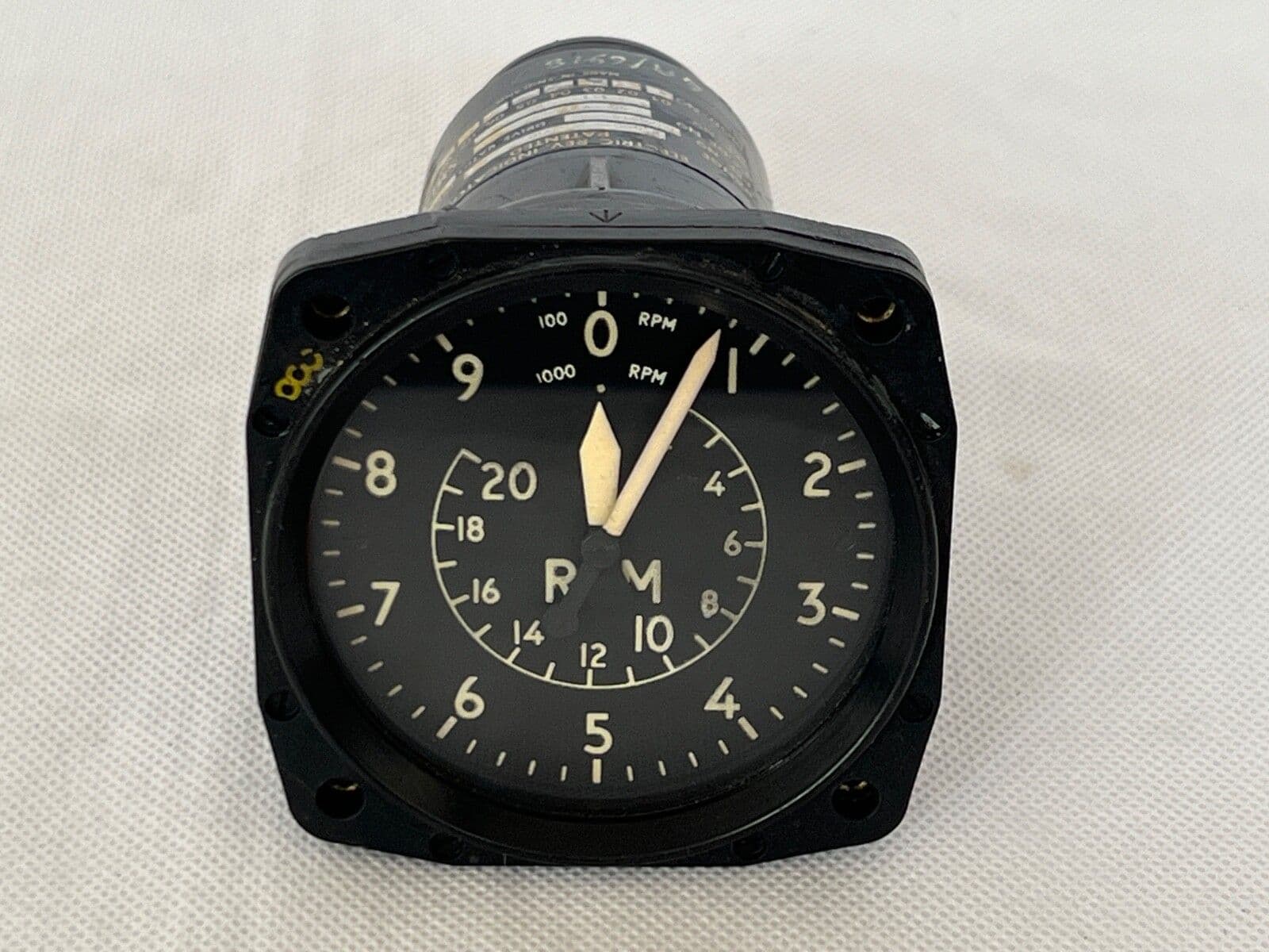 Smiths Aircraft Compressed Electric Rev Tachometer RPM Gauge D5D