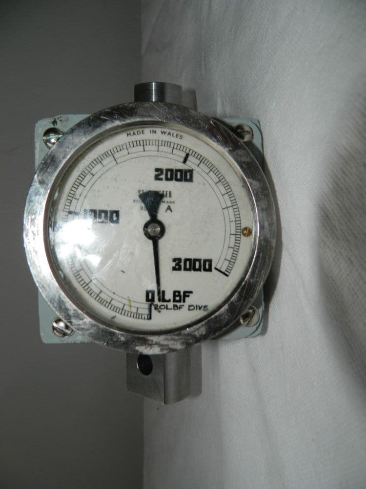 Statimeter Hydraulic Load Cell Measuring Device 0-3000 LBS 1R6D