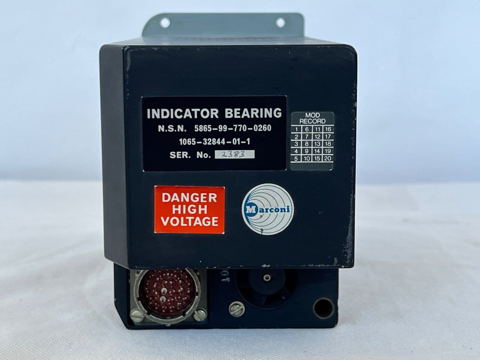 Tornado Aircraft Bearing RHWR Cockpit Indicator From ZE735 D4E