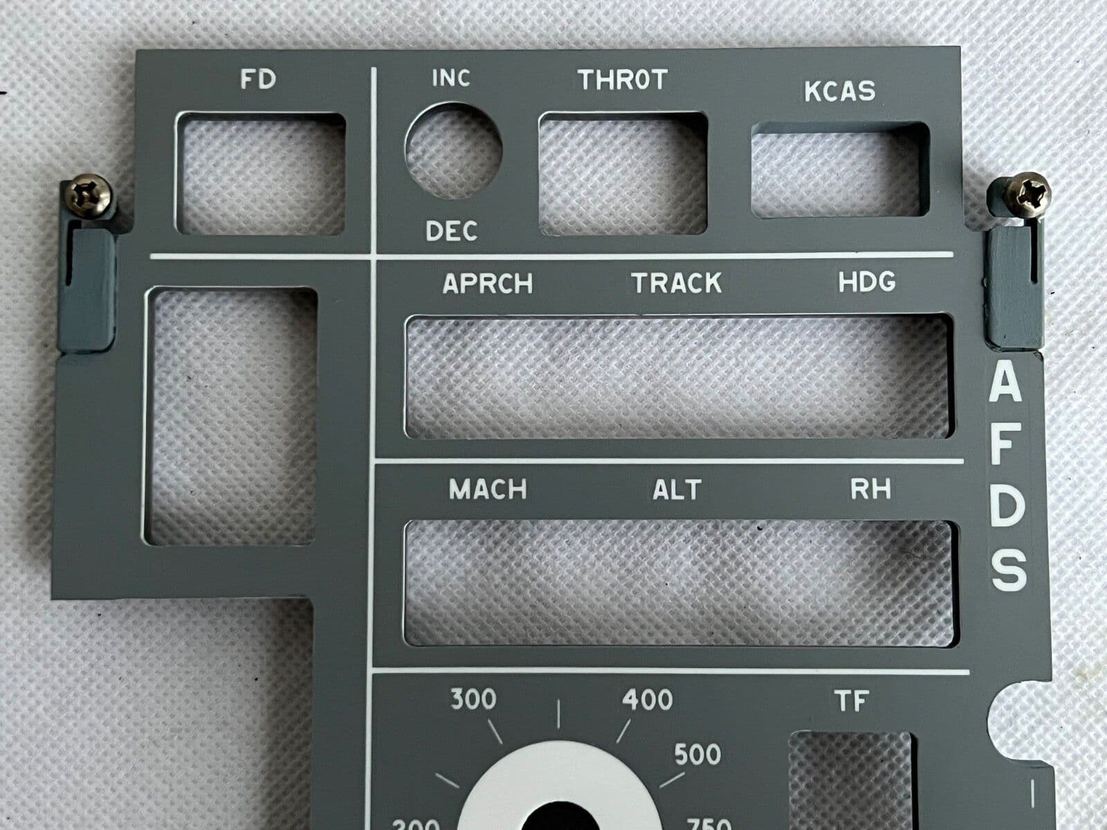 Tornado Aircraft Cockpit AFDS Facia Indicator Panel Assy 2544-00010 D5D