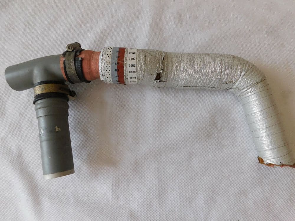 Tornado Aircraft Cockpit Air Conditioning Tee Part No A621044-407 1R1E
