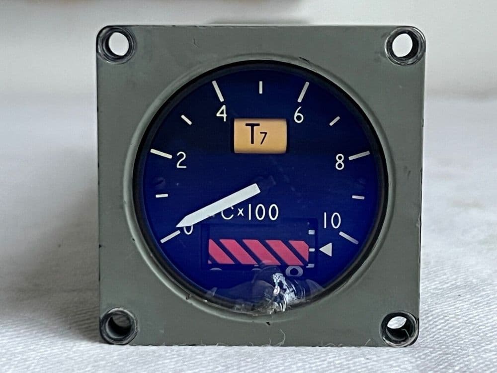 Tornado Aircraft Cockpit Engine Temperature Indicator WLS17RSA-MS6 D4C