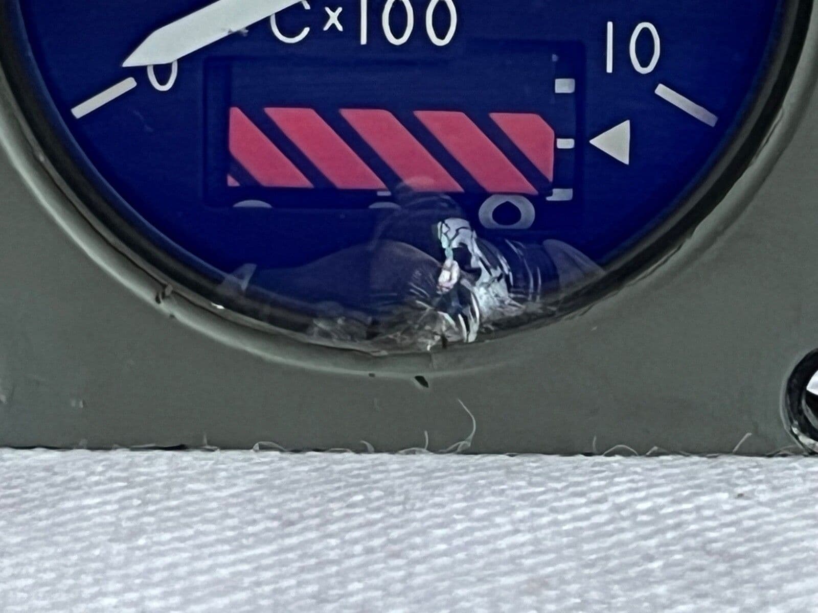 Tornado Aircraft Cockpit Engine Temperature Indicator WLS17RSA-MS6 D4C