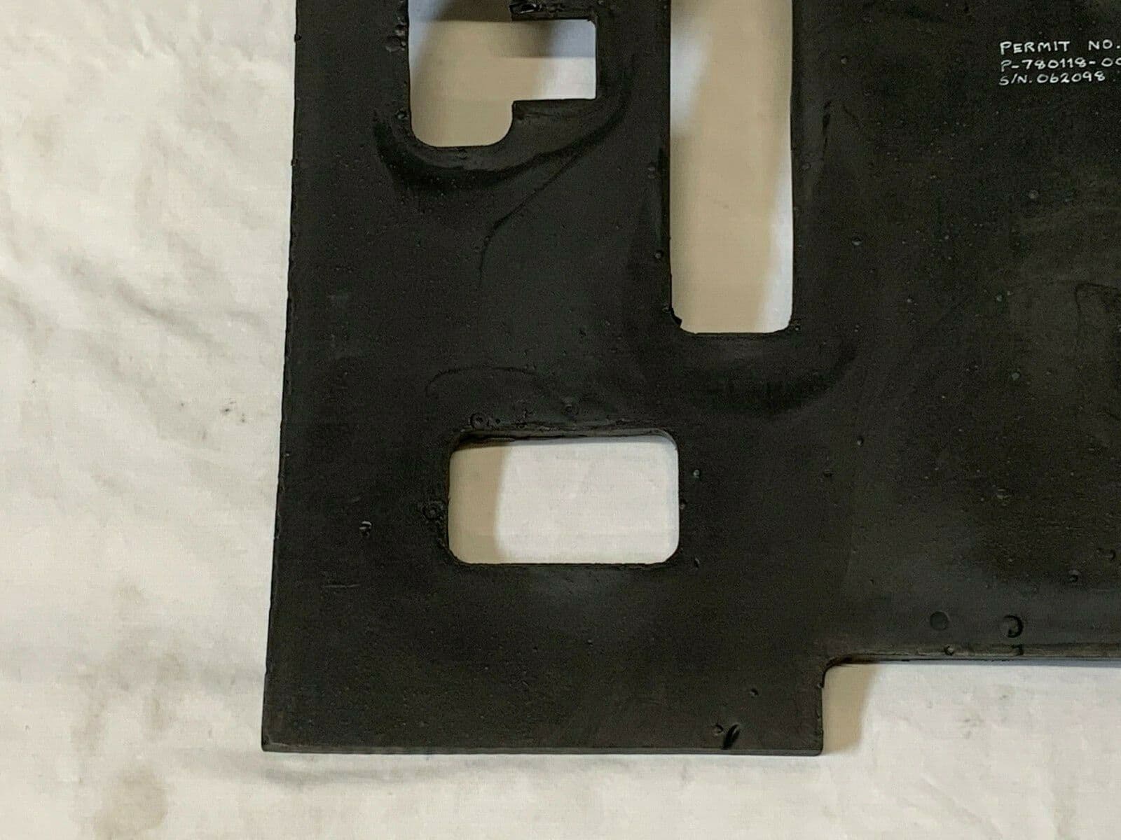 Tornado Aircraft Cockpit Flooring Insulation Panel P-780118-005 GR383E