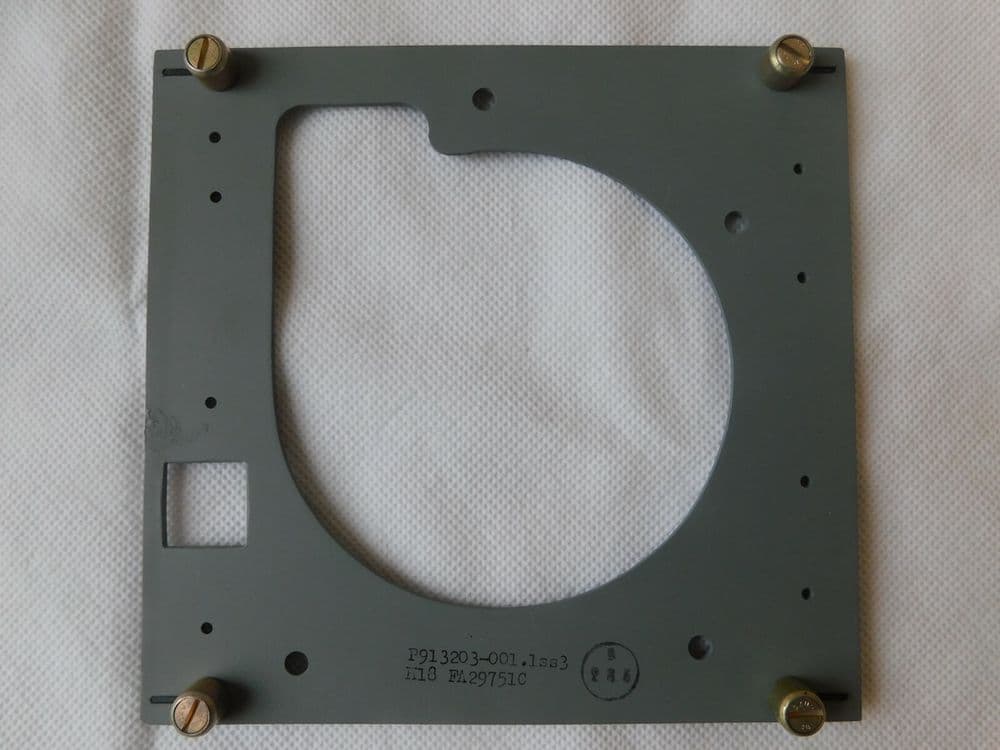 Tornado Aircraft Cockpit Side Control Panel Top Plate Assembly 1R7B