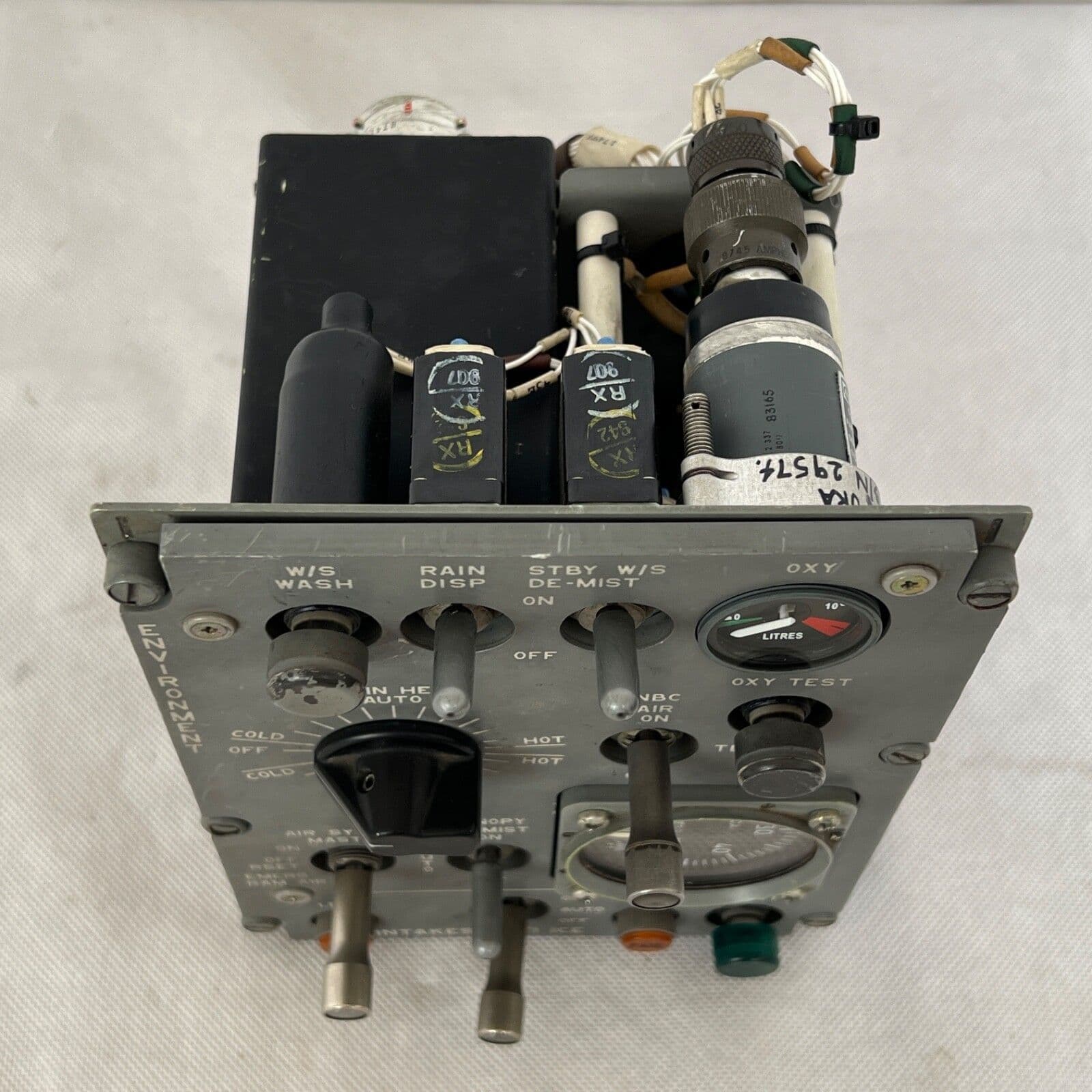 Tornado Aircraft Environmental Control Panel D4B