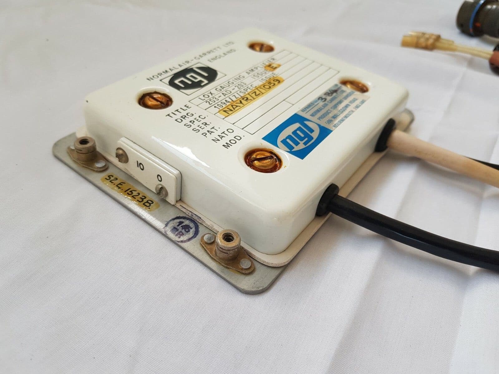 Tornado Aircraft LOX Gauging Amplifier 1R1D