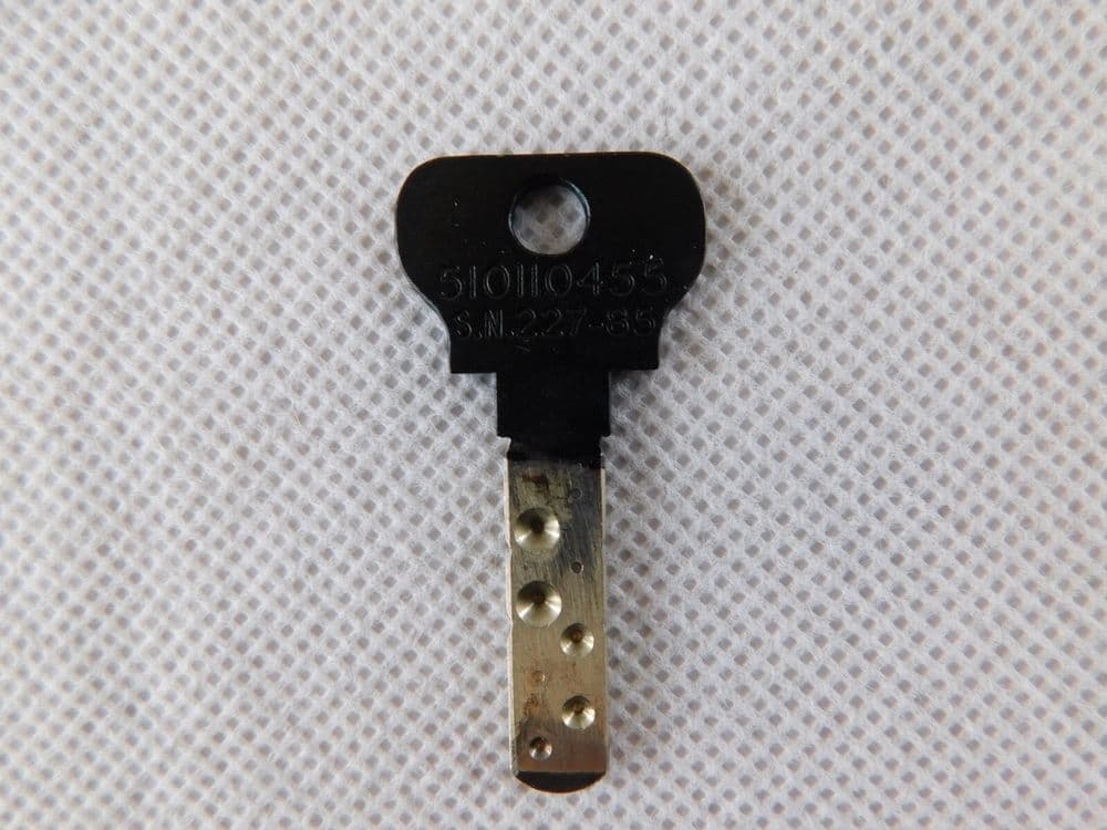 Tornado Aircraft Master Armament Safety Switch Key Part No 5101-104-55 D6B