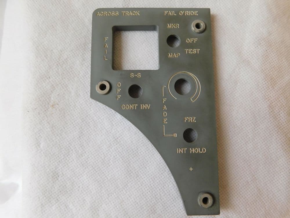 Tornado Aircraft Moving Map Display EL Panel 3892-72226 1R8C
