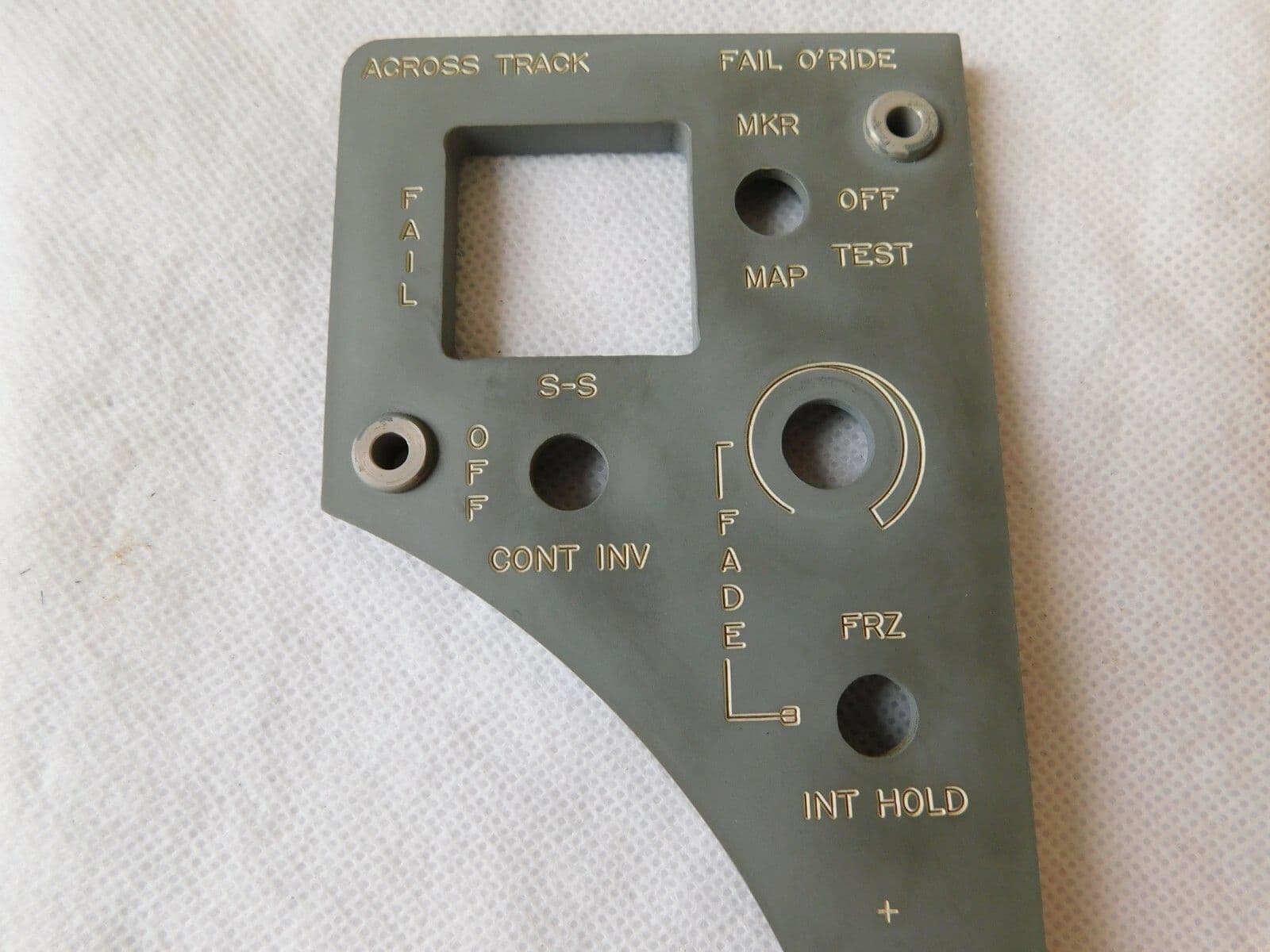 Tornado Aircraft Moving Map Display EL Panel 3892-72226 1R8C