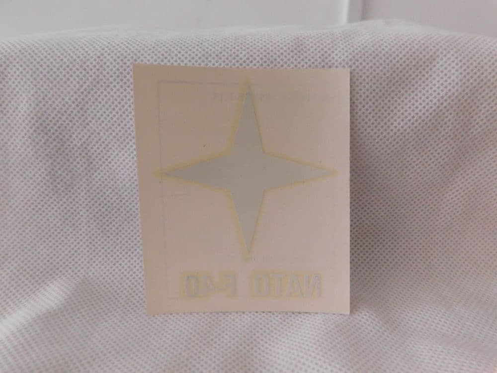Tornado Aircraft "Nato F40" Label Part No A212218-251 D4B