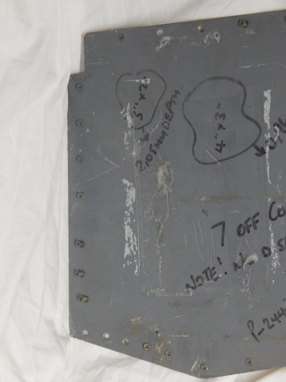 Tornado Aircraft Panel RH Gen Panel From ZA609 GR3E-20